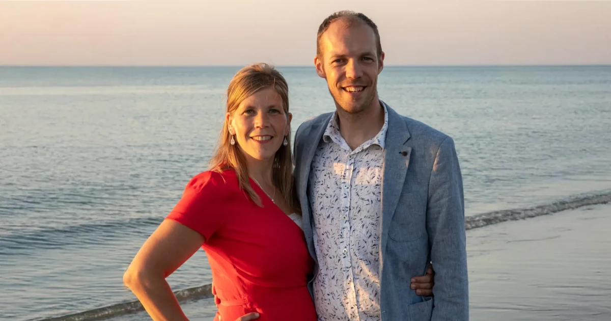 Gerdien Blom over haar relatie met Maarten: "Vanachter het orgel zag ...